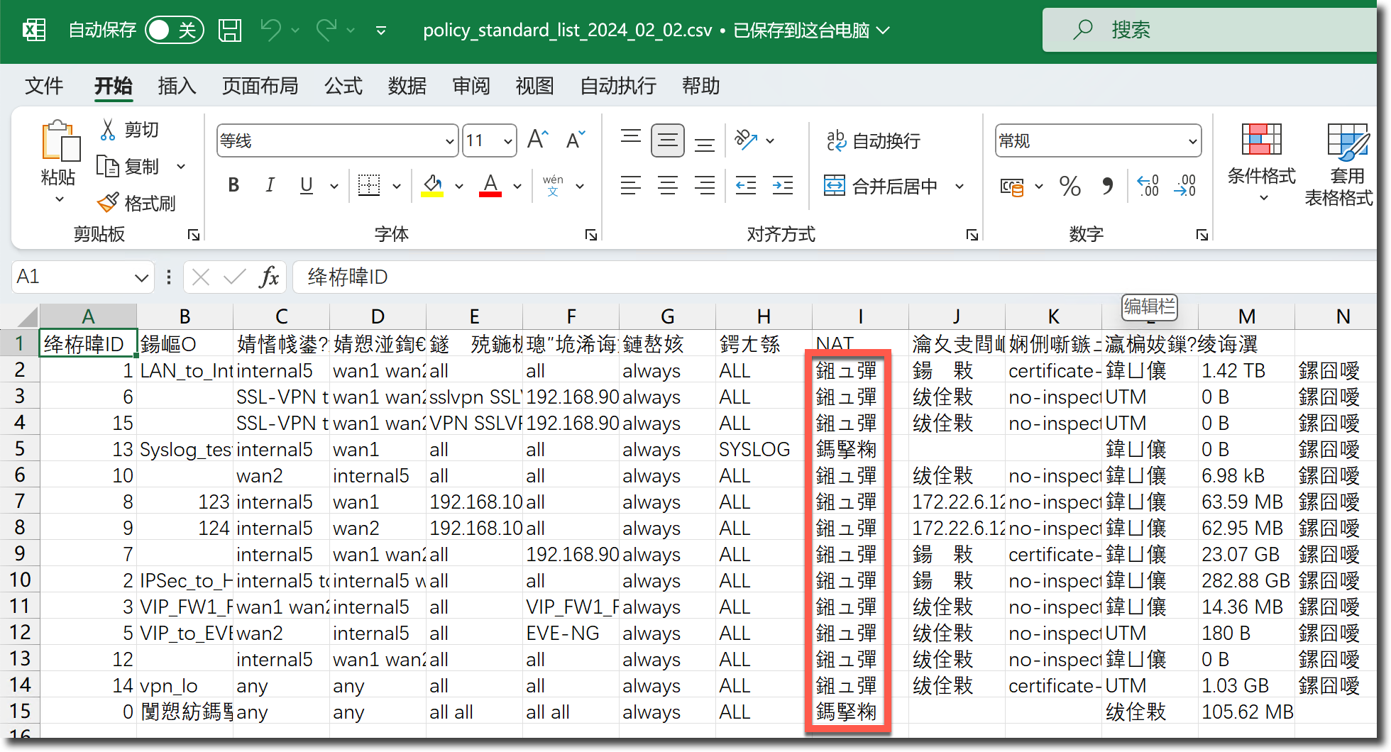 导出策略为 CSV 或 JSON | FortiGate 中文一本通